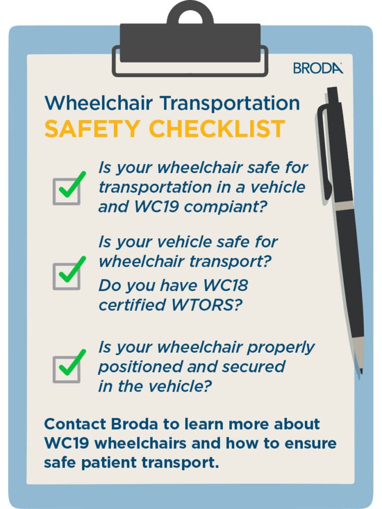 Transporting Wheelchairs: Laws, Handling, and Tips | Broda